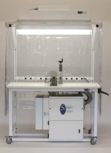 Medical Cleaning System (MCS) for Static Particulate Control & Elimination