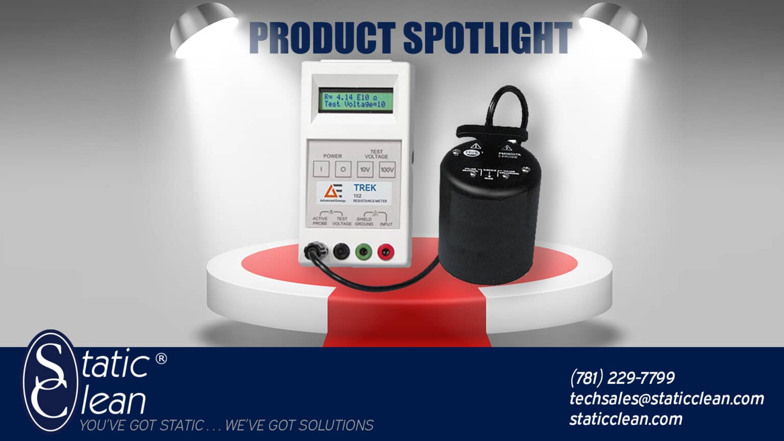 Product Spotlight: Trek 152-1 Resistance Meter | Static Clean International
